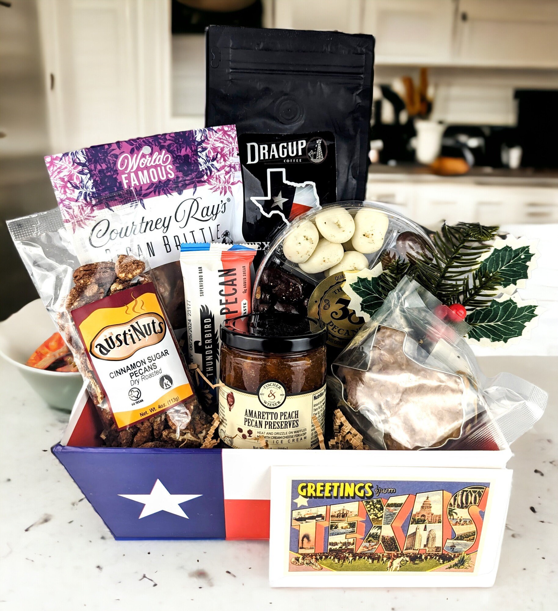 Pecan Passion Texas Gift Basket, Giftbasket, Texas Country, Welcome ...