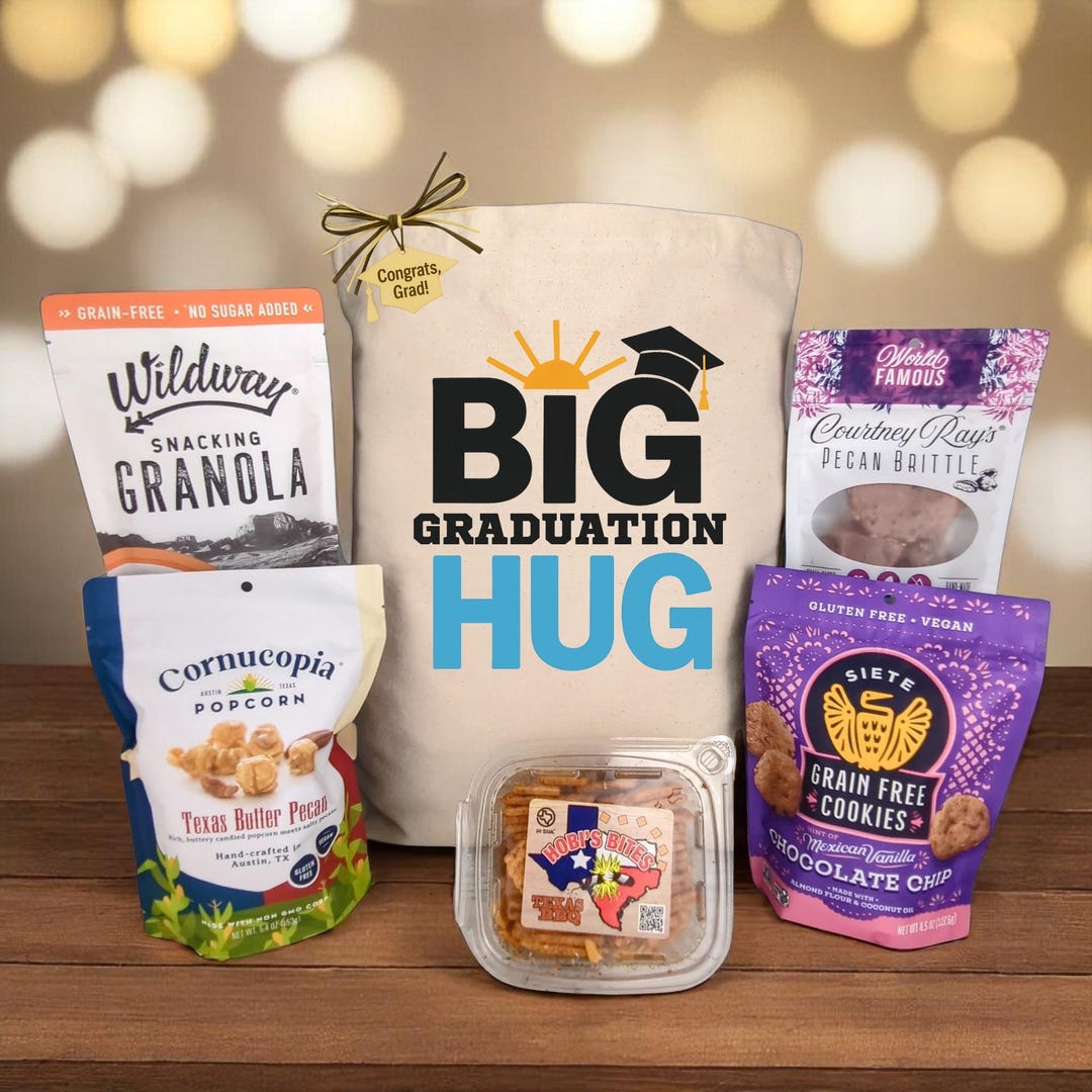 Big Graduation Hug Gift Tote, Graduation Gift Bag, Senior Gift ...