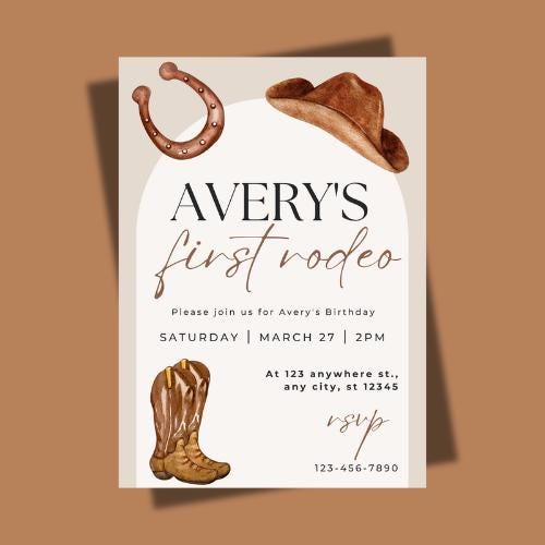 Editable Birthday Invitation Template | Personalize Your Own Party ...