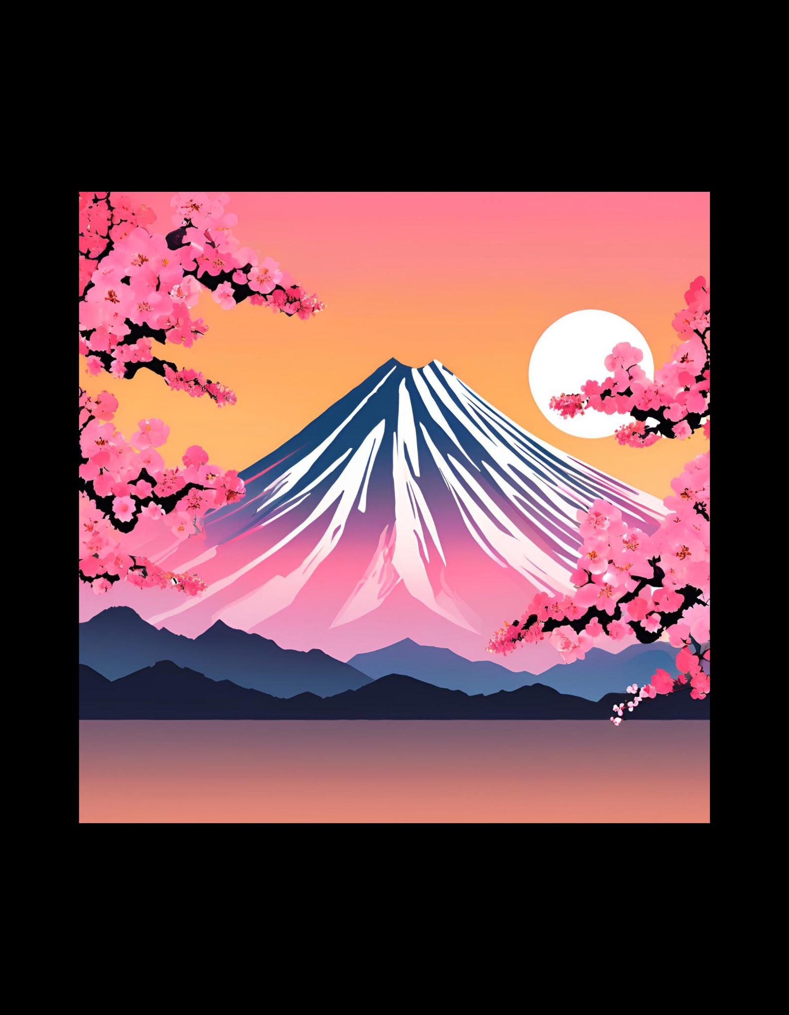 5 Stunning Mount Fuji With Cherry Blossoms PNG | Vivid Japanese ...