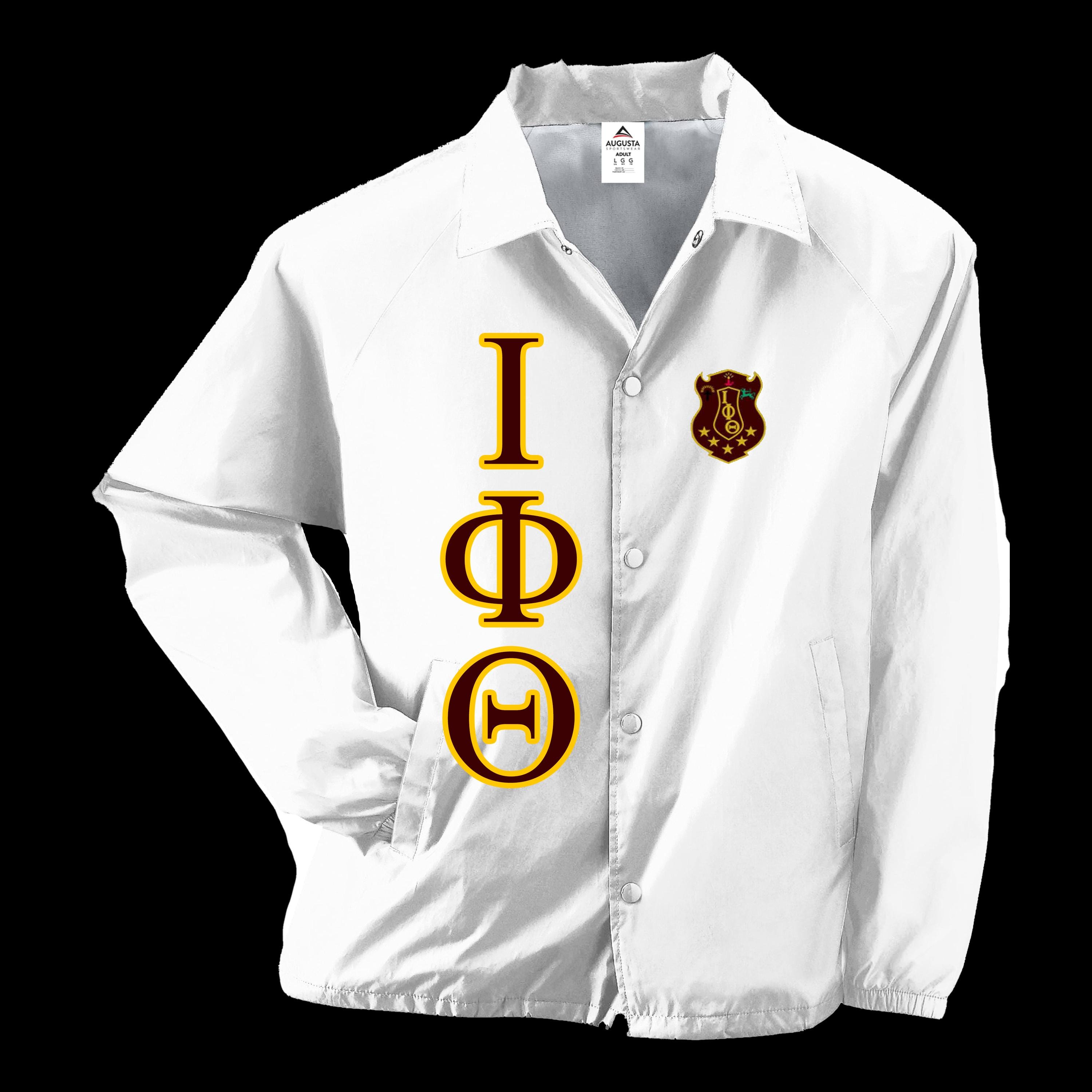 Iota Phi Theta (zig Zag Outline) Embroidered - Etsy