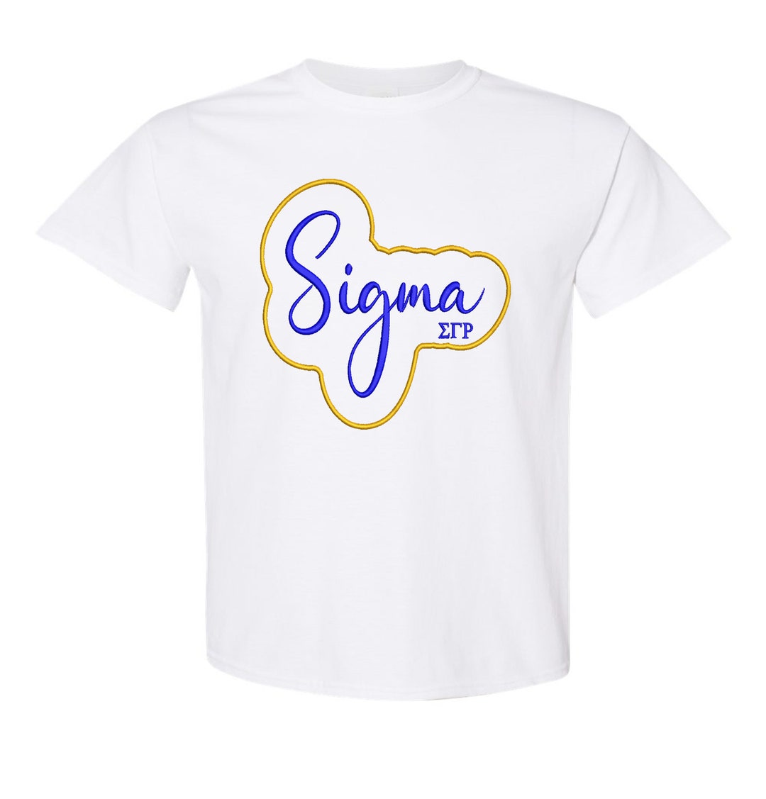 Sigma Outline T-shirt - Etsy
