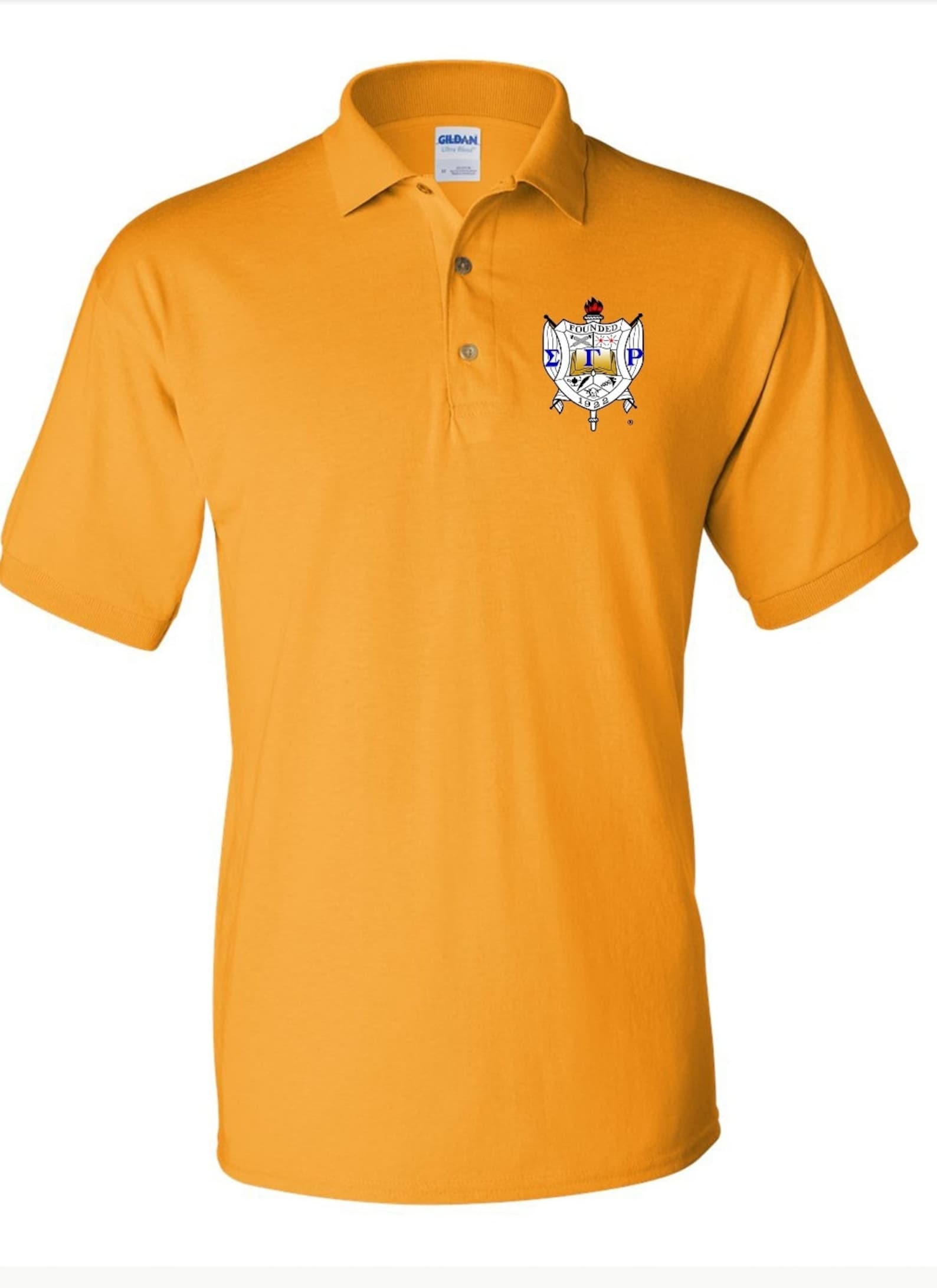 Sigma Gamma Rho Unisex Polo (embroidered Shield Patch) - Etsy