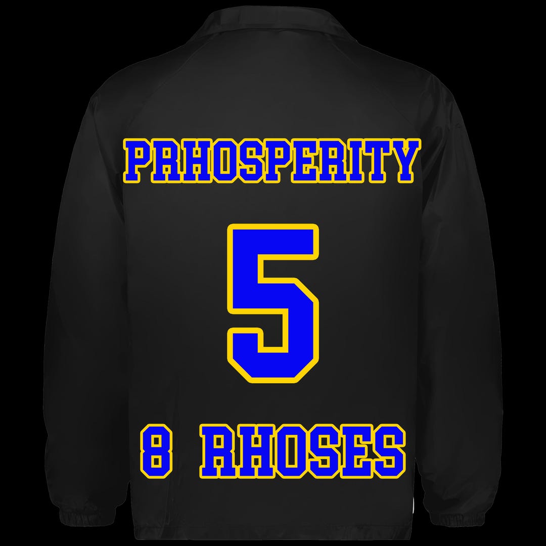 A Sigma Gamma Rho Level 1 Personalized Line Jacket (zig Zag Outline) - Etsy