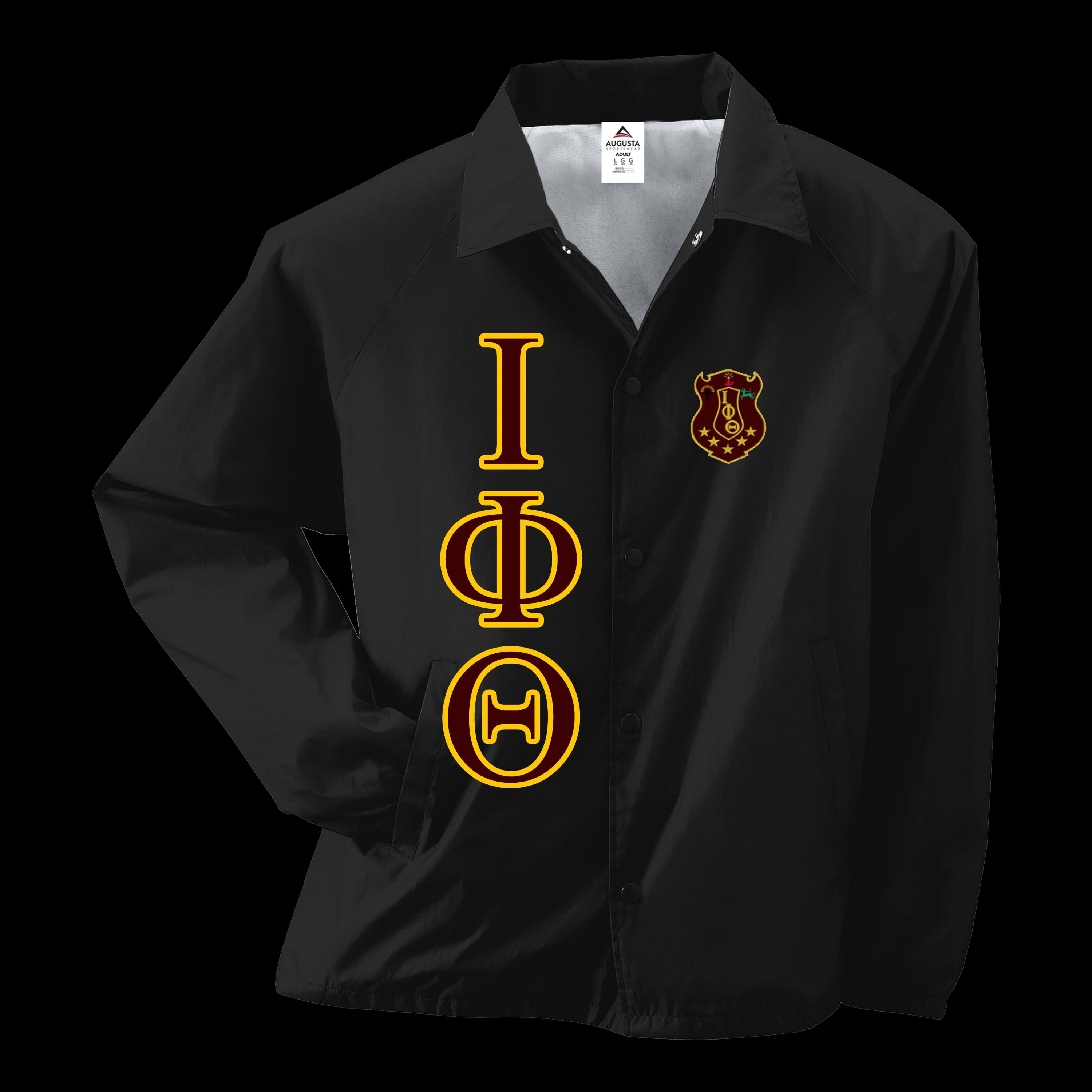 Iota Phi Theta (zig Zag Outline) Embroidered - Etsy