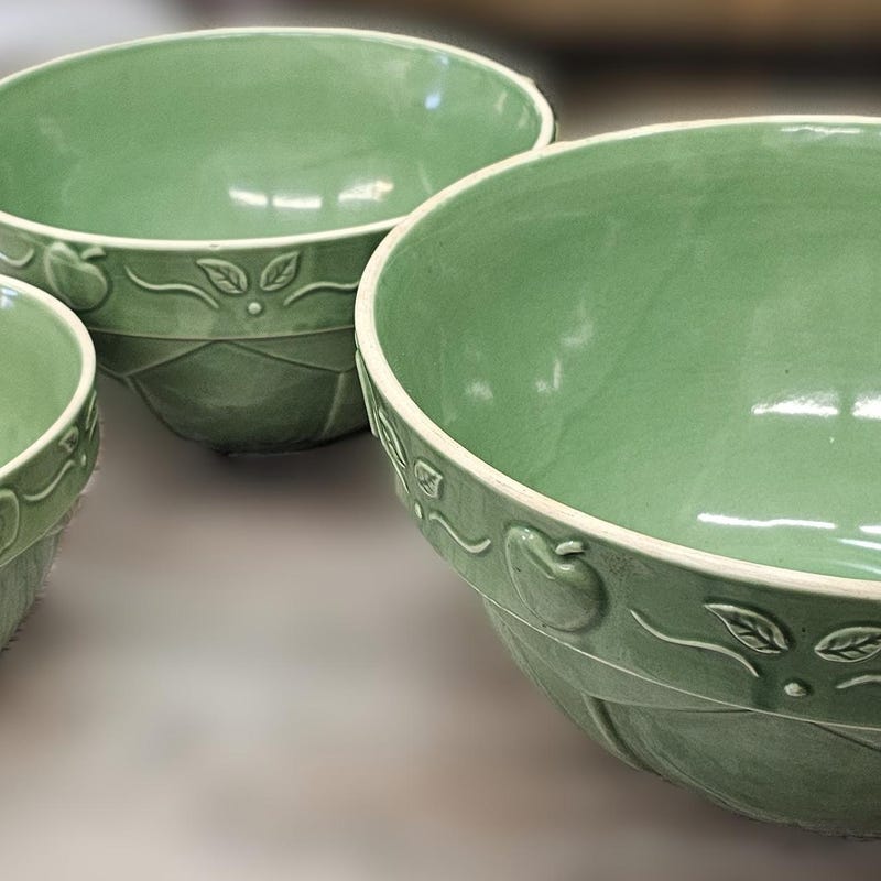 Vintage Mixing Bowls - Etsy