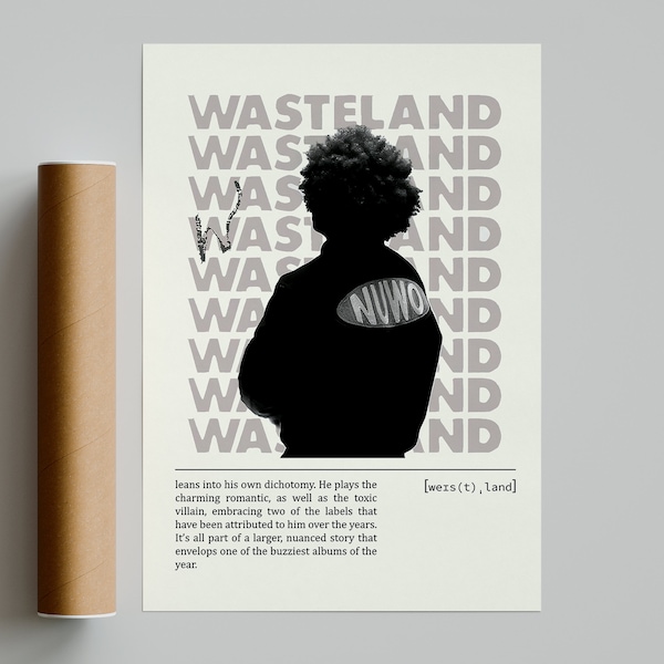 Brent Faiyaz Wasteland Poster - Etsy