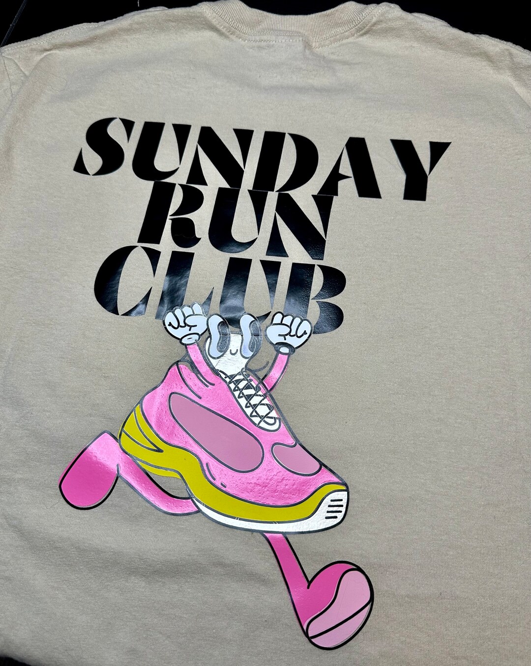Sunday Run Club Retro Character Shirt - Etsy