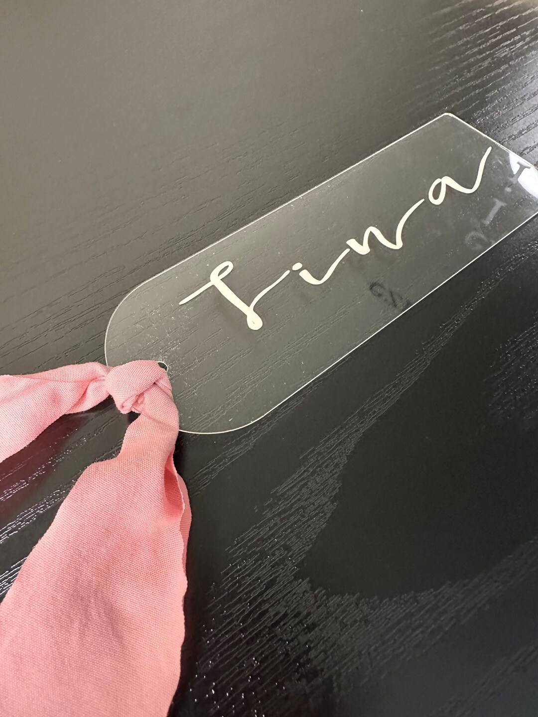 Cursive Name Bookmark - Etsy