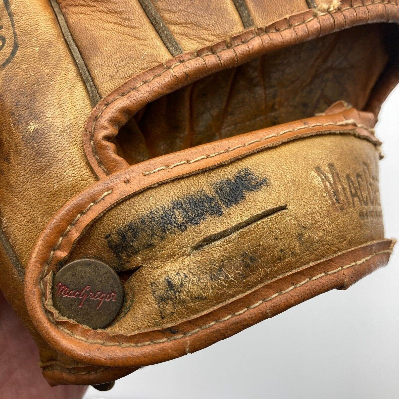 Vintage Johnny Temple Autograph Model Macgregor G81 Baseball Glove Mitt ...