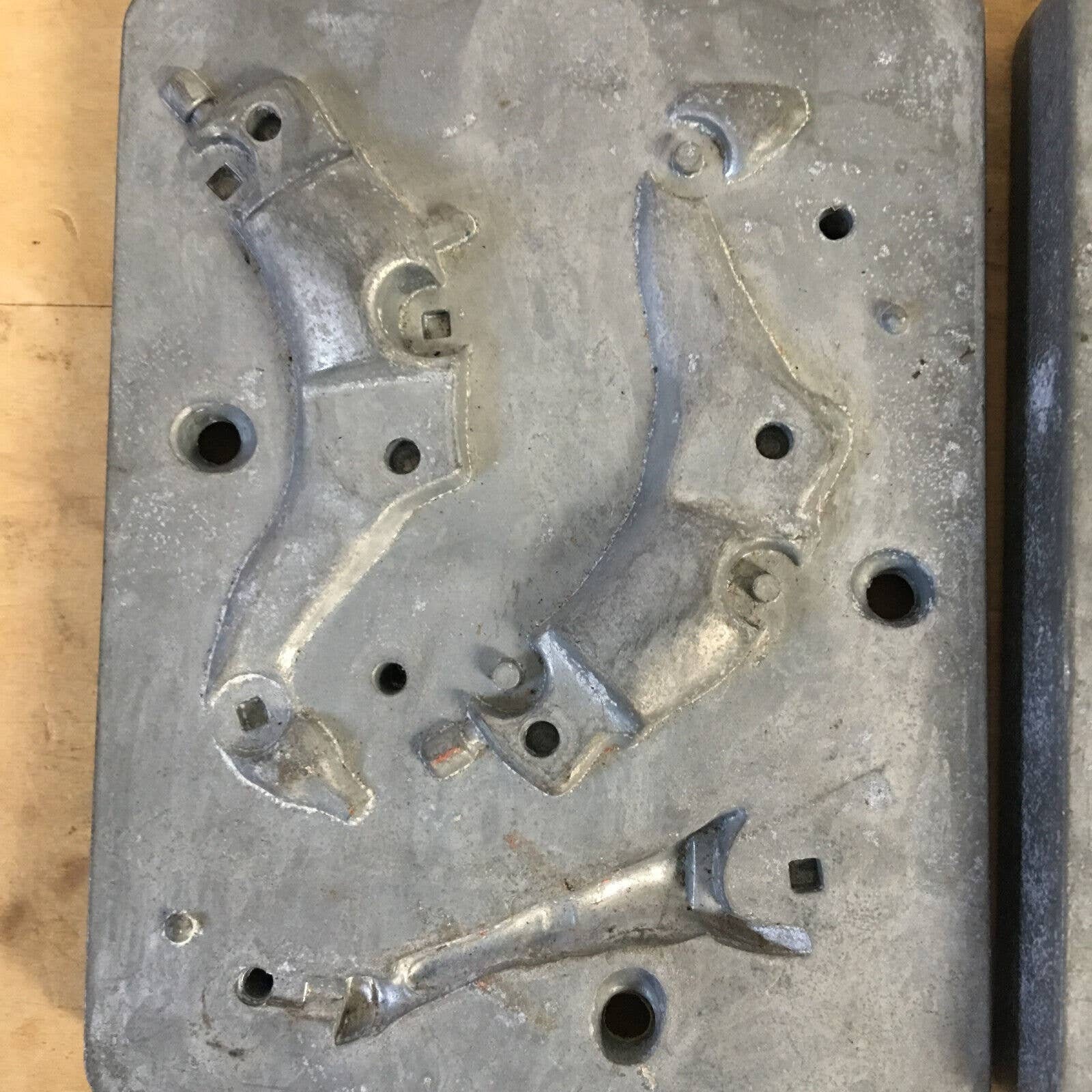 Mattel 1969 Western World Injector Metal Mold Horse Mold 5 Top & Bottom ...