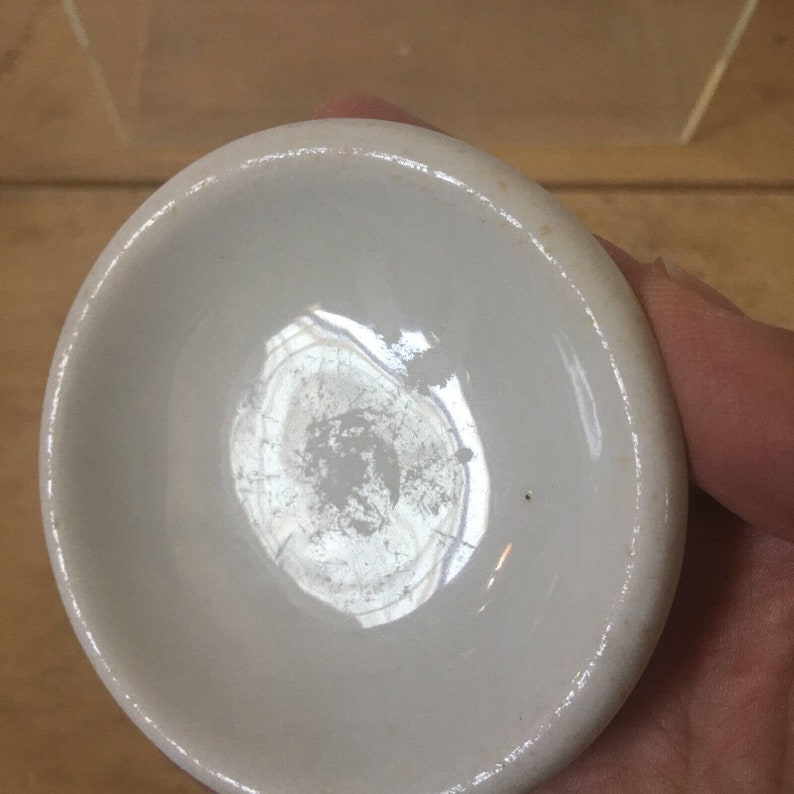 2 Vintage Antique Ironstone Butter Pats Thick Chunky Farmhouse - Etsy