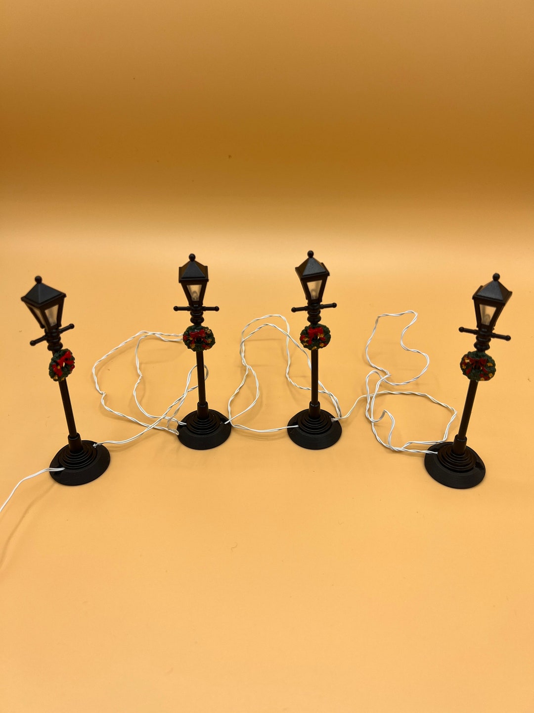 LEMAX Christmas Lamp Post Stands Simple - Etsy