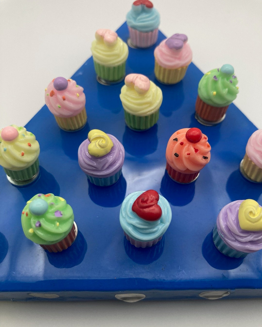 Cupcake Magnetic Peg Game - Etsy