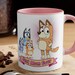 Bluey Chilli Best Mum Ever Mug,bluey Mothers Day Gift,bluey Gift for ...