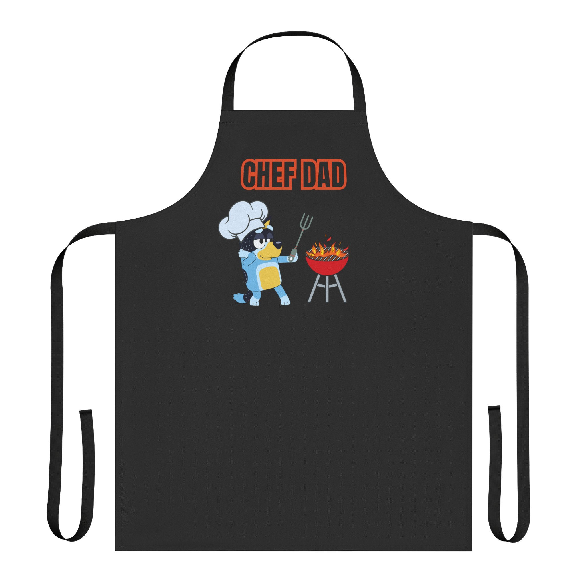 Bluey Bandit CHEF DAD Grill Apron, Bluey Fathers Day Gift, Bluey Gift ...