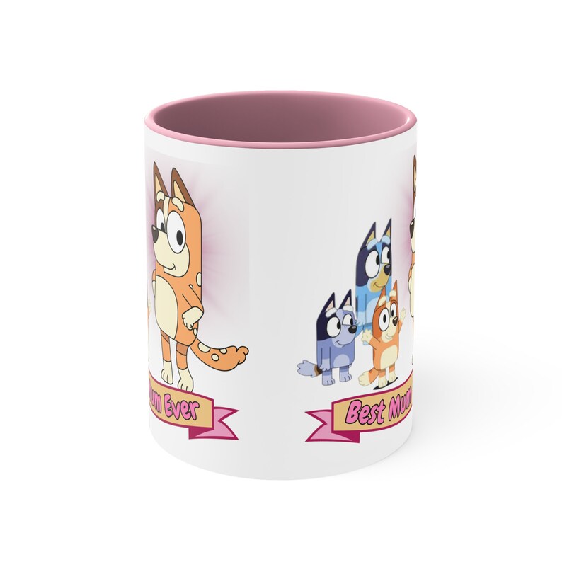 Bluey Chilli Best Mum Ever Mug,bluey Mothers Day Gift,bluey Gift for ...