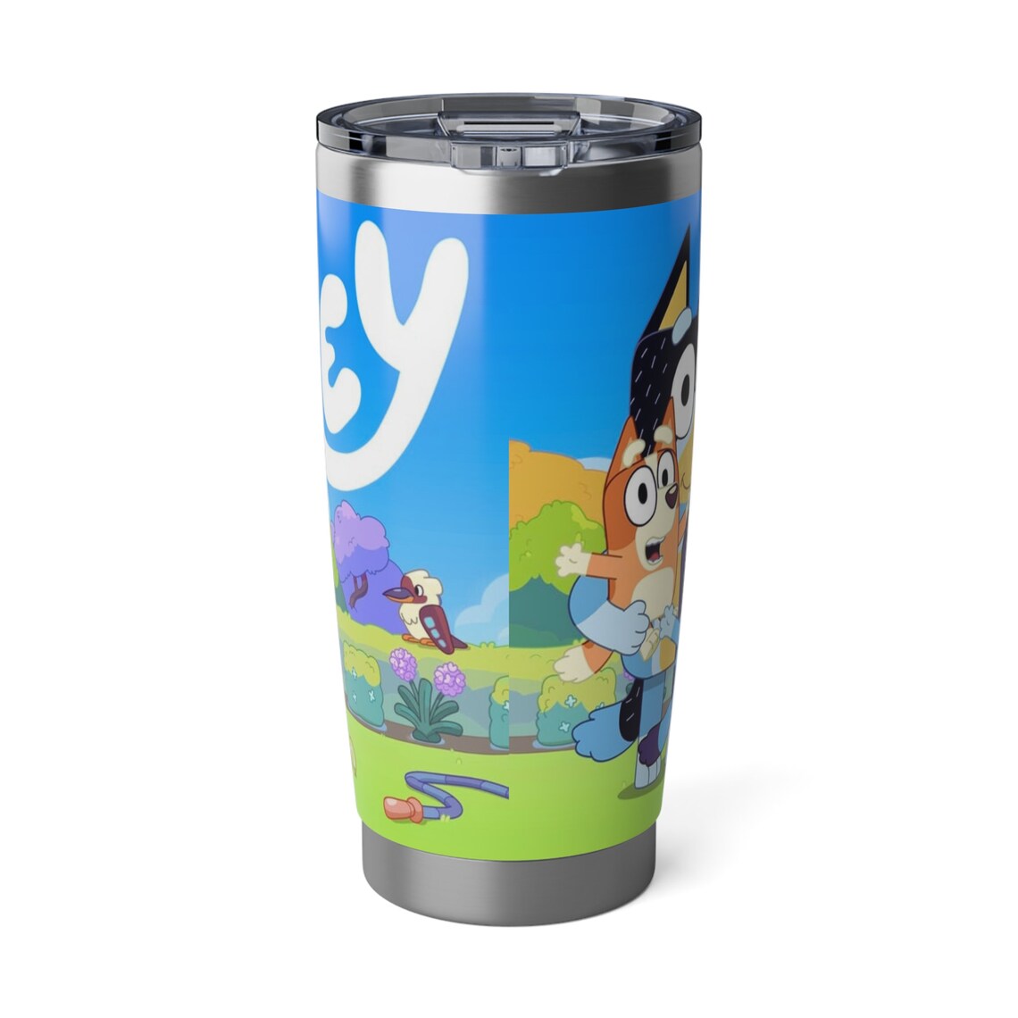 Bluey Insulated 20 Oz Travel Tumbler, Busy Mom Life , Bluey Mama, Bluey ...