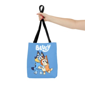 Bluey Tote Bag,bluely Diaper Bag, Moms Who Love Bluey Purse, Bluey Mama ...