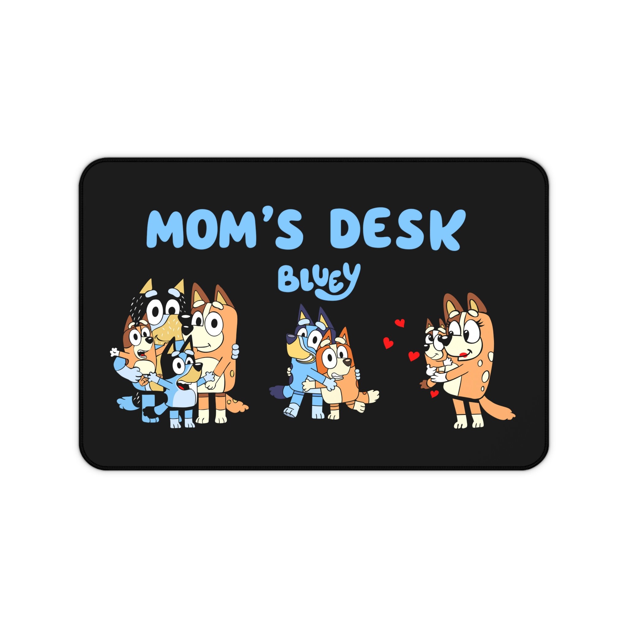 Bluey Chilli Mom's Desk Mat, Bluey Lovers, Busy Mom's Home Office Decor ...