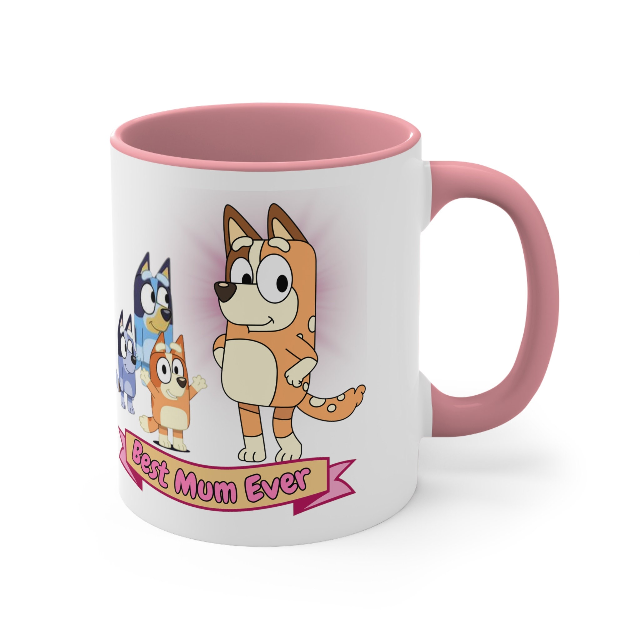 Bluey Chilli Best Mum Ever Mug,bluey Mothers Day Gift,bluey Gift for ...