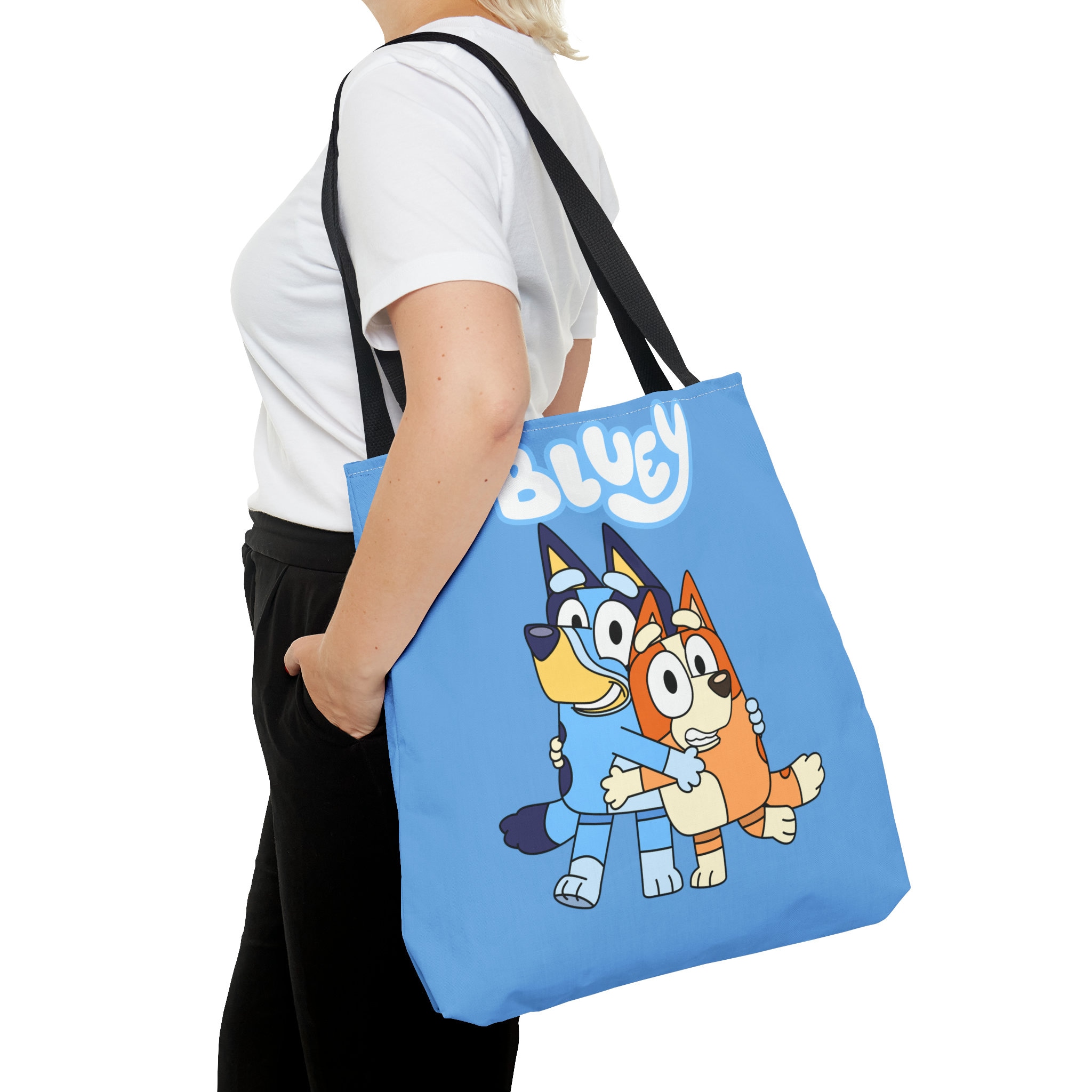 Bluey Tote Bag,bluely Diaper Bag, Moms Who Love Bluey Purse, Bluey Mama ...