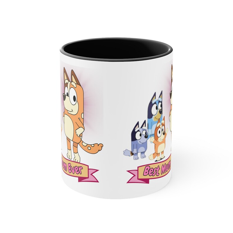 Bluey Chilli Best Mum Ever Mug,bluey Mothers Day Gift,bluey Gift for ...