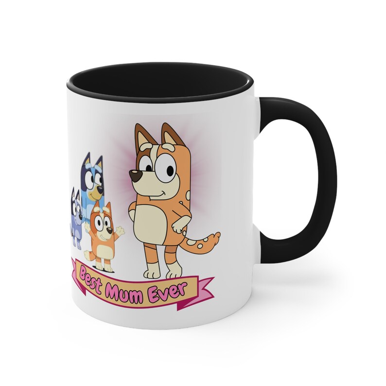 Bluey Chilli Best Mum Ever Mug,bluey Mothers Day Gift,bluey Gift for ...