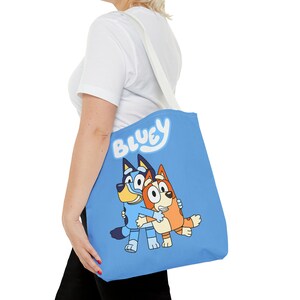 Bluey Tote Bag,bluely Diaper Bag, Moms Who Love Bluey Purse, Bluey Mama ...