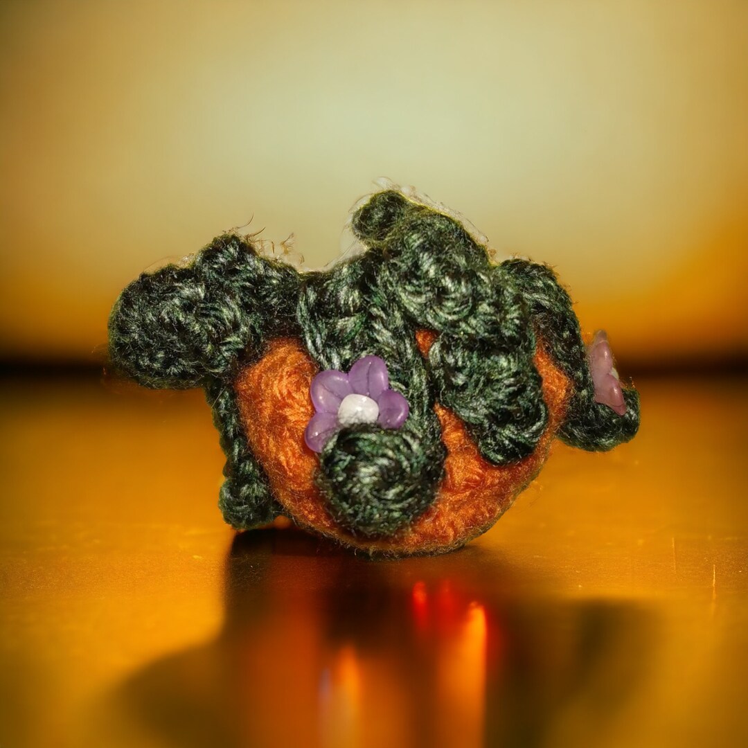 Hand Crochet Refrigerator Magnet Tiny Plant - Etsy