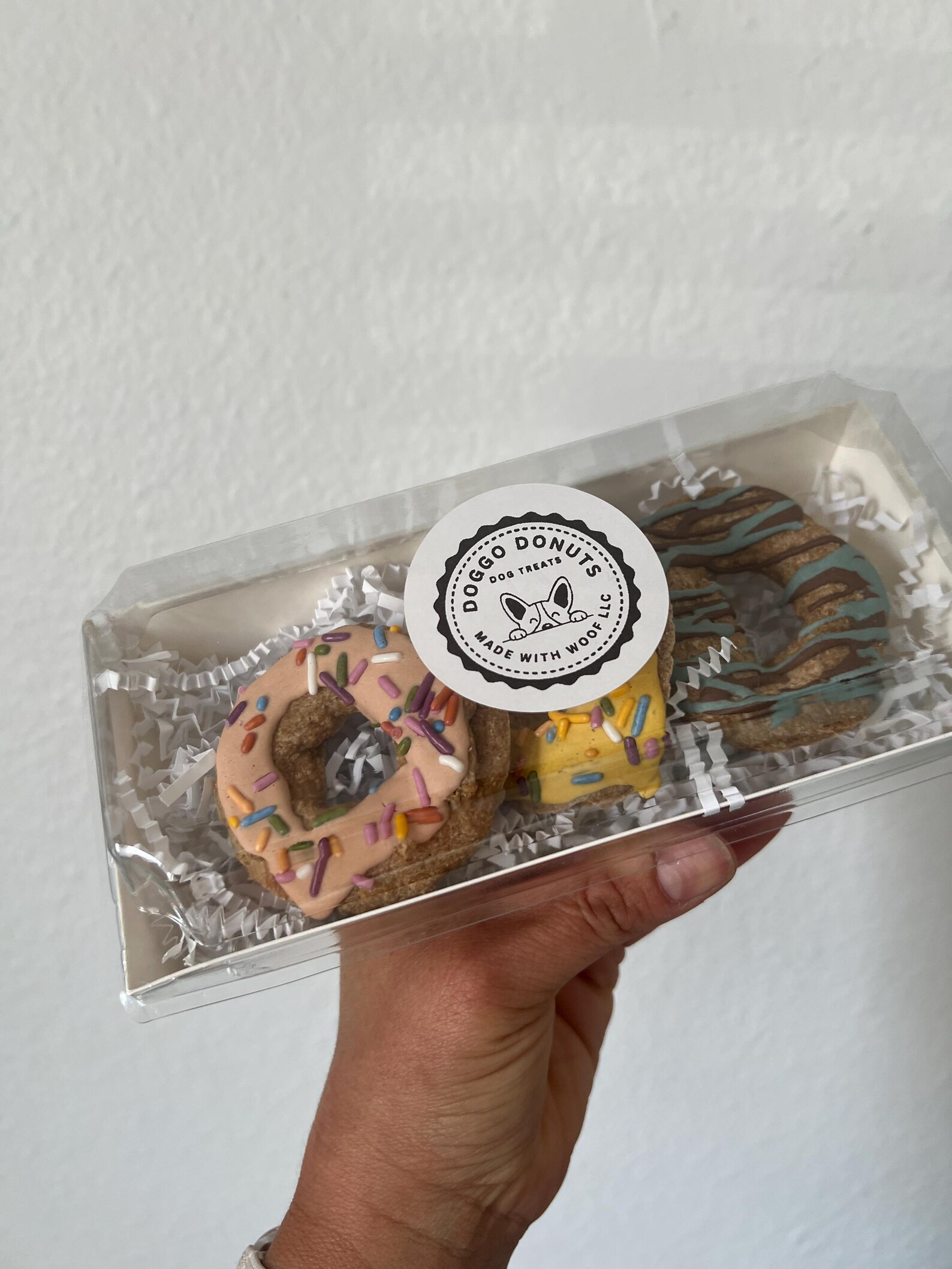 Doggy Donuts Variety Pack – Handmade Dog Treats, Colorful & Flavored ...