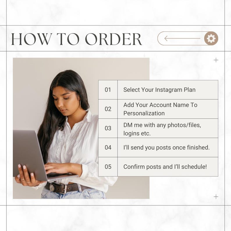 Custom Instagram Content Posts and Management for 30 Days | Content ...