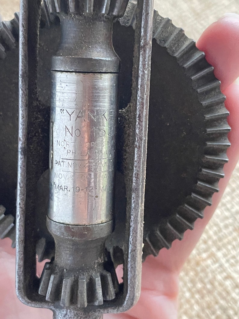 Antique Collectible Gear Driven Hand Drill Yankee No 1530 - Etsy
