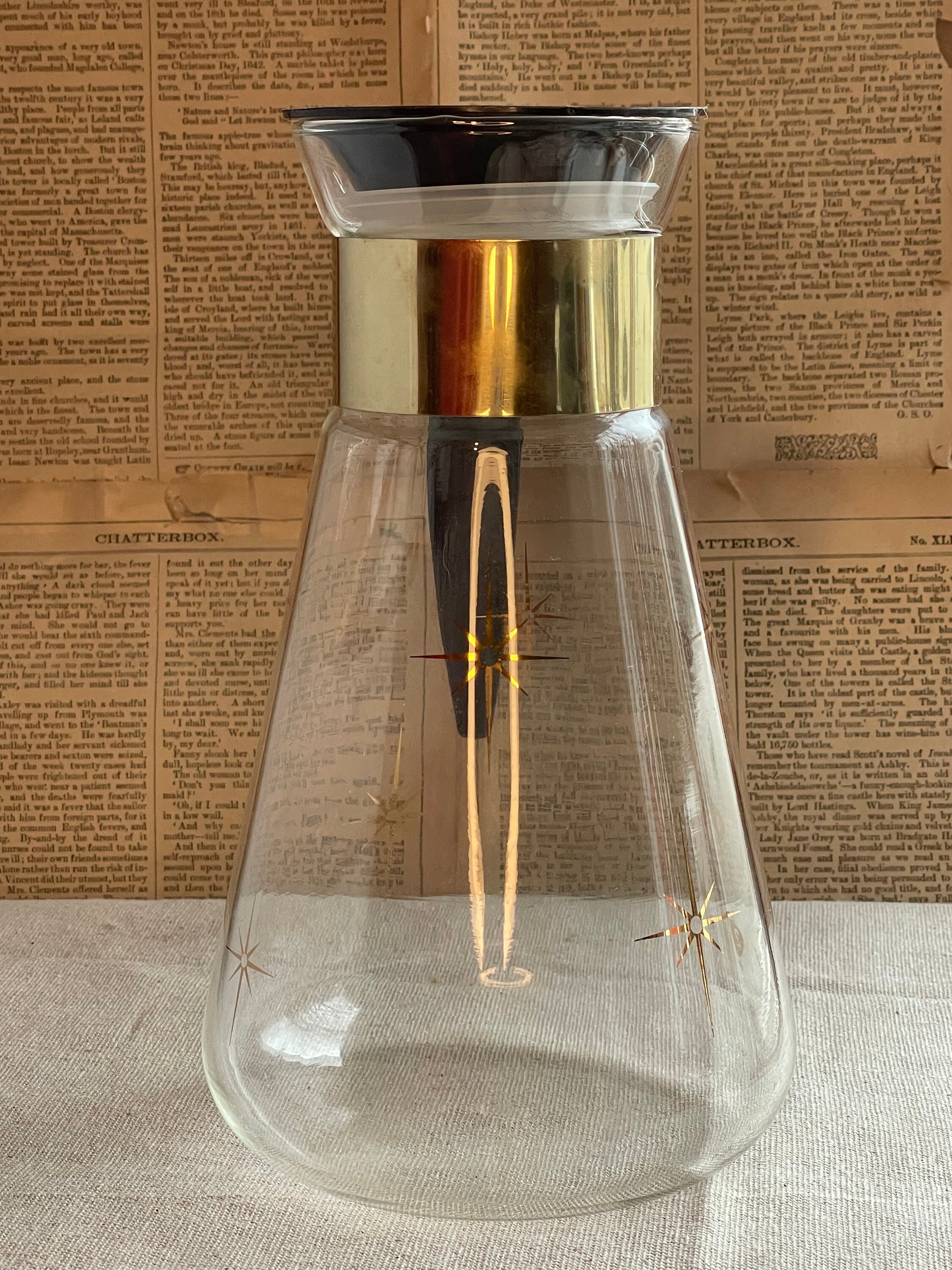 Corning Ware Coffee Carafe Atomic Starburst MCM - Etsy