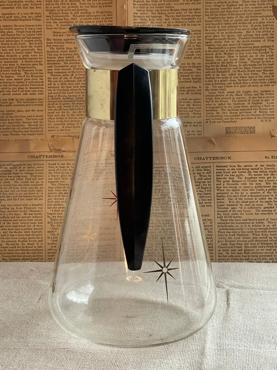 Corning Ware Coffee Carafe Atomic Starburst MCM - Etsy