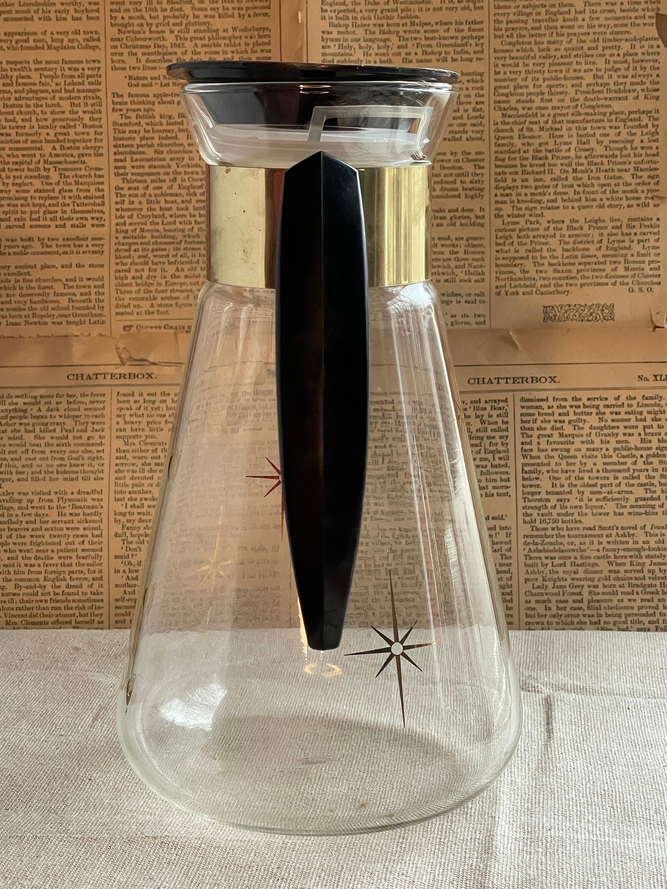 Corning Ware Coffee Carafe Atomic Starburst MCM - Etsy