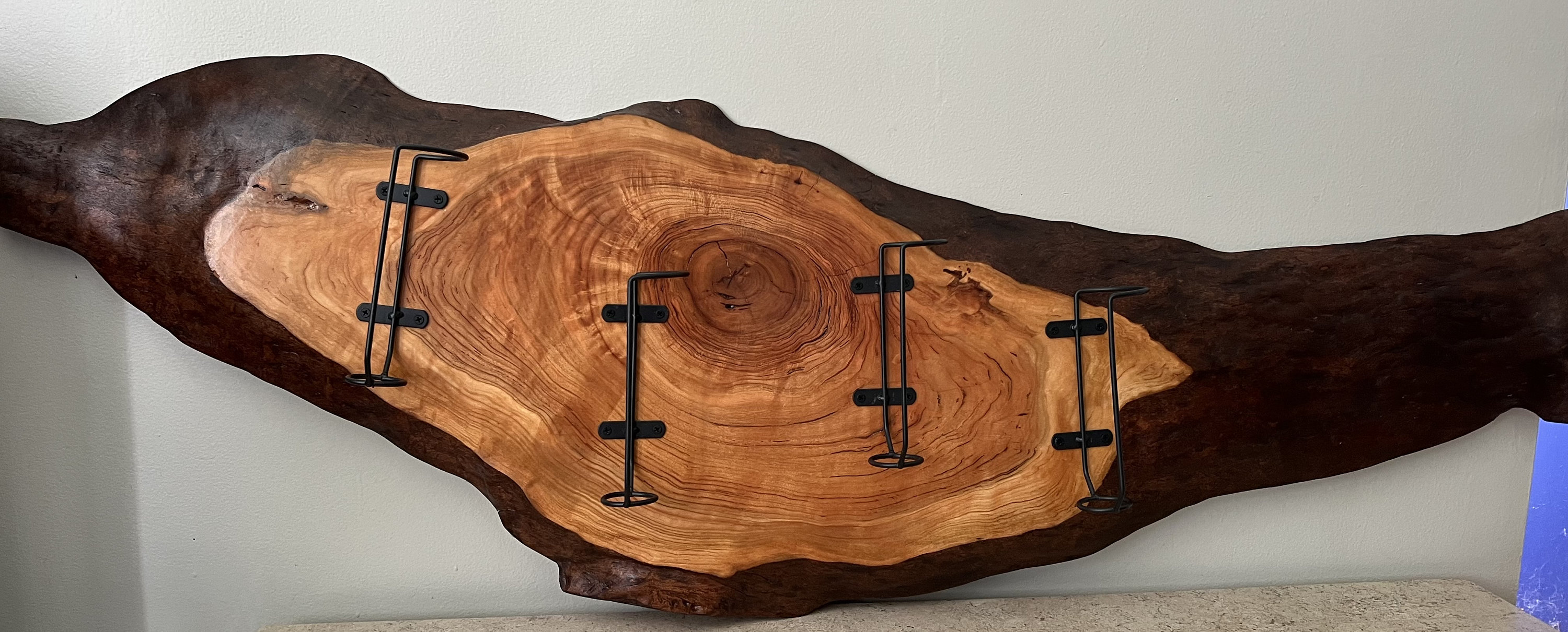 Live Edge Wine Rack - Etsy