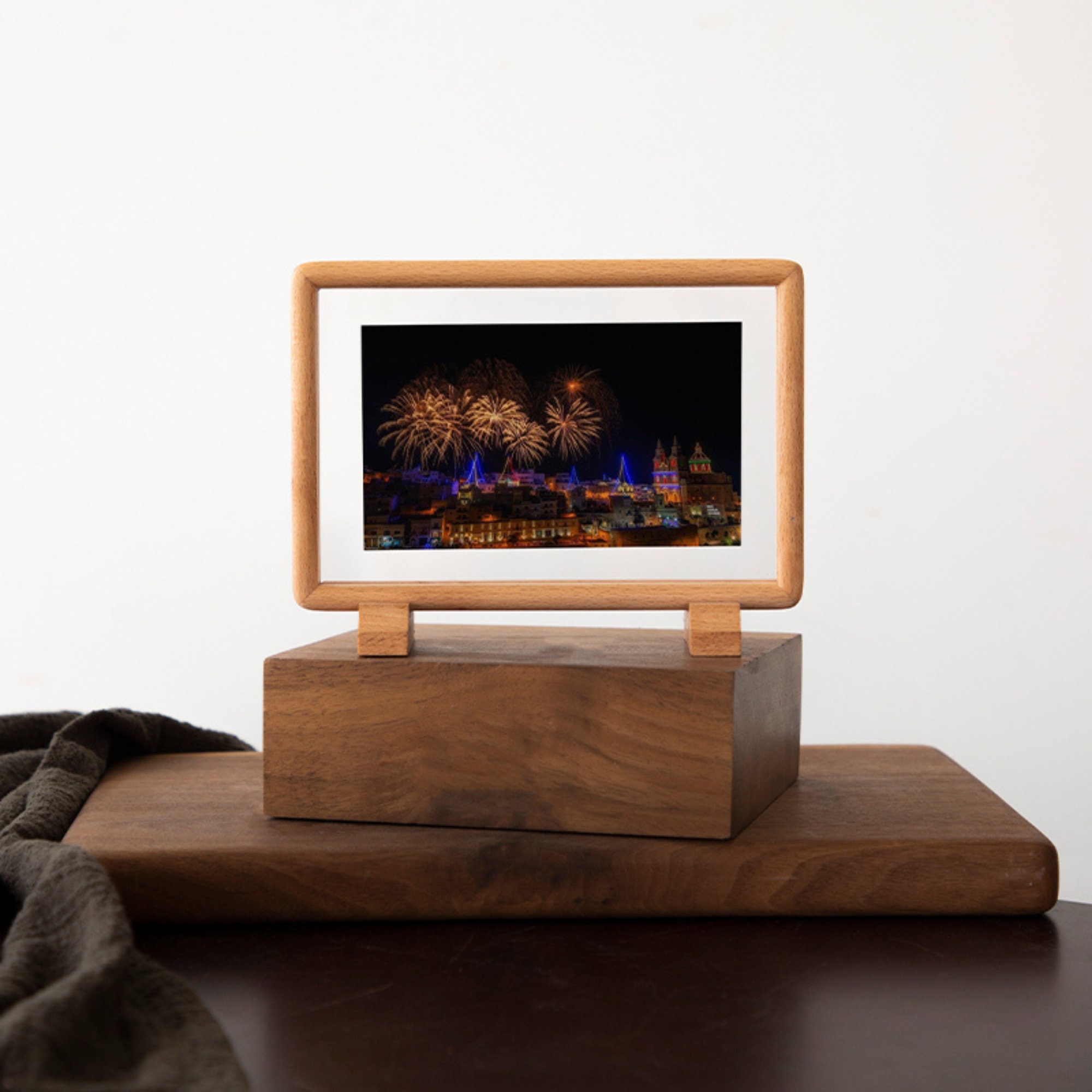 Solid Wood Photo Frame - Walnut Picture Frame - Beech Photo Frame ...