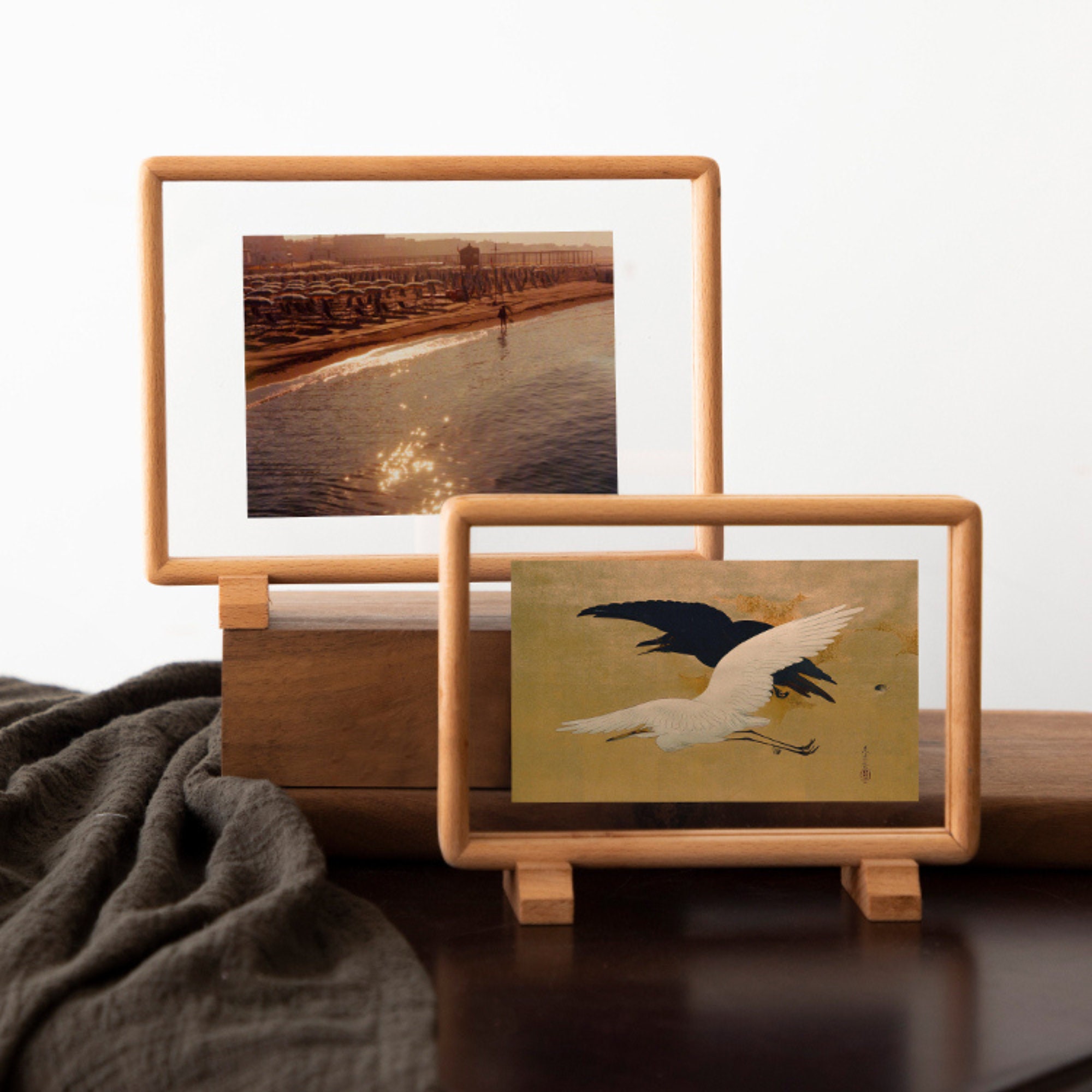 Solid Wood Photo Frame - Walnut Picture Frame - Beech Photo Frame ...