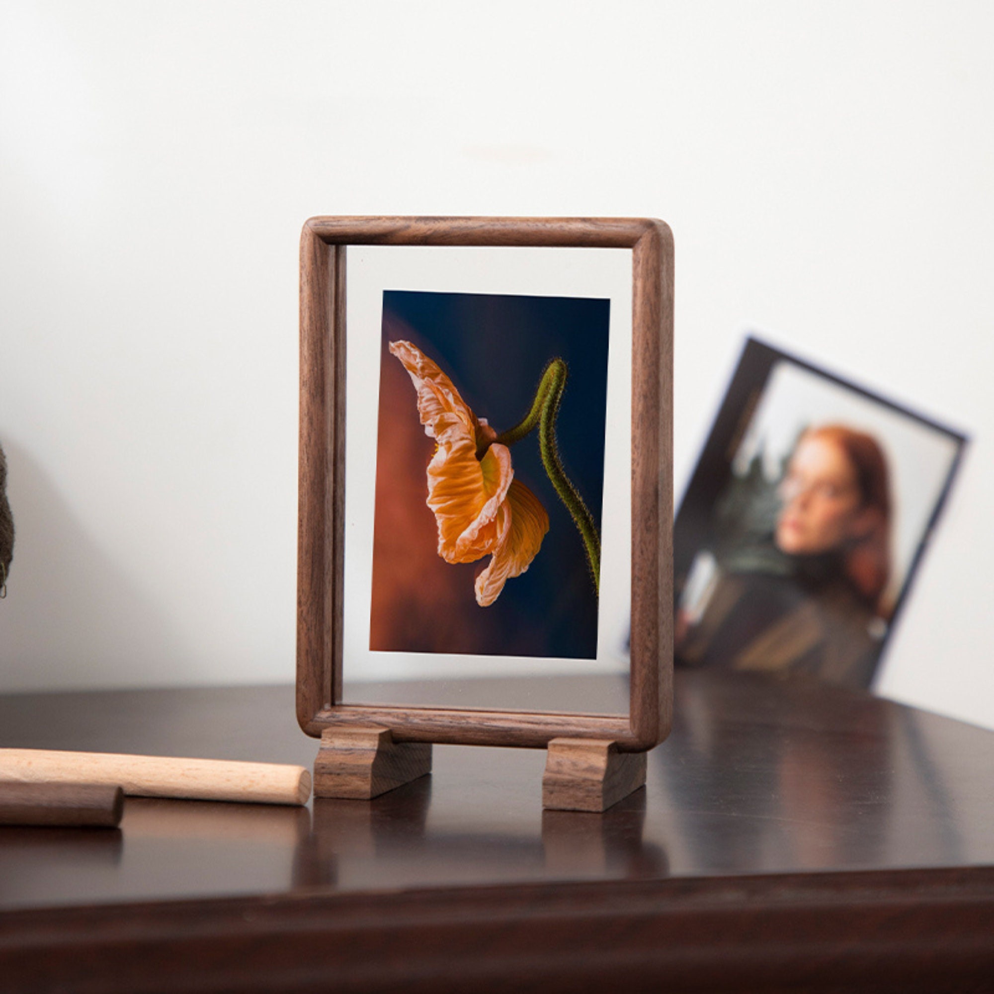 Solid Wood Photo Frame - Walnut Picture Frame - Beech Photo Frame ...