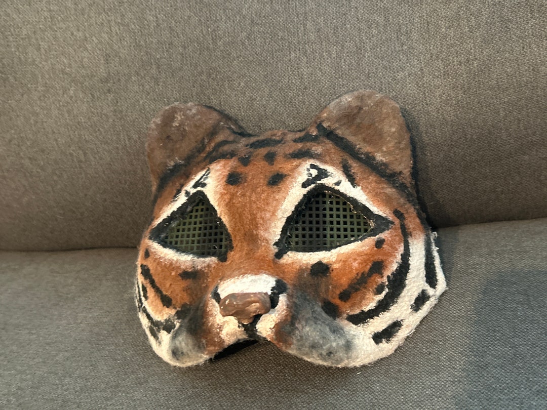 Hq Tiger Animal Mask - Etsy
