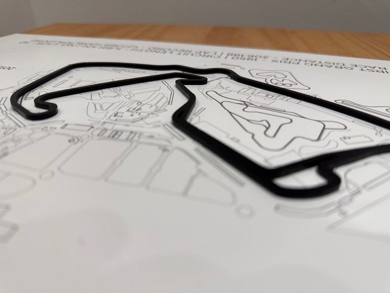 F1 Mexico City 3D Acrylic Track Art - Etsy