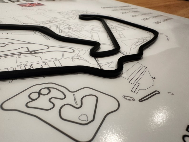 F1 Mexico City 3D Acrylic Track Art - Etsy