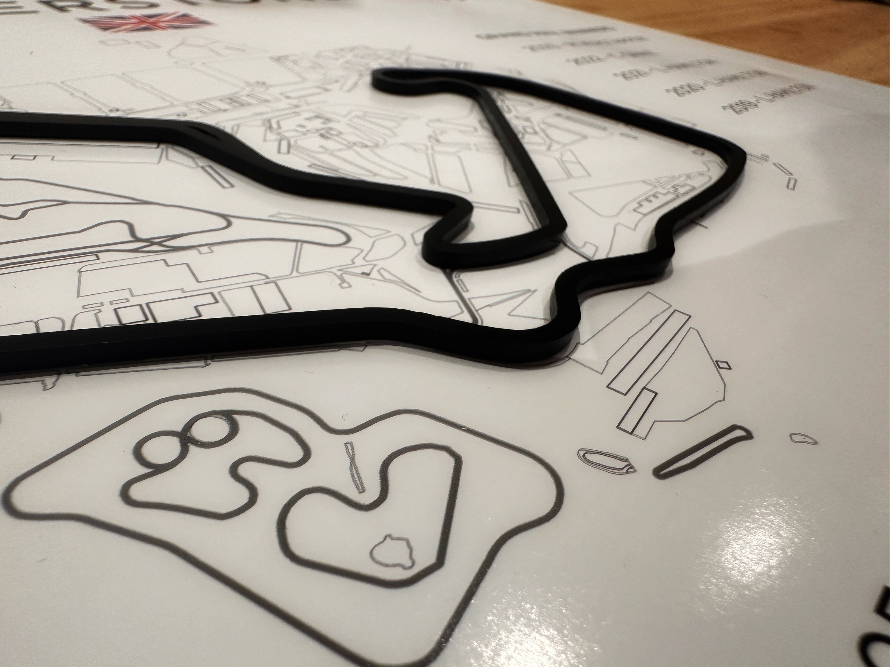 F1 Mexico City 3D Acrylic Track Art - Etsy