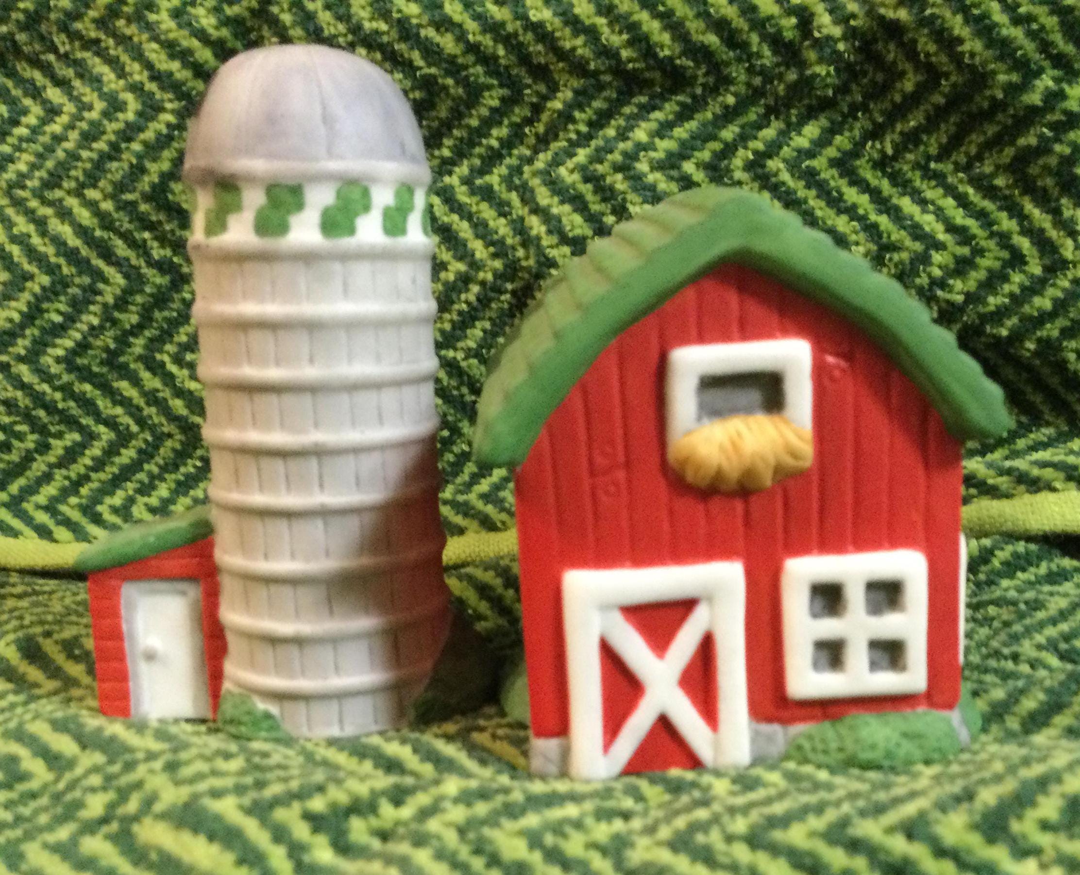 Barn and Silo - Etsy