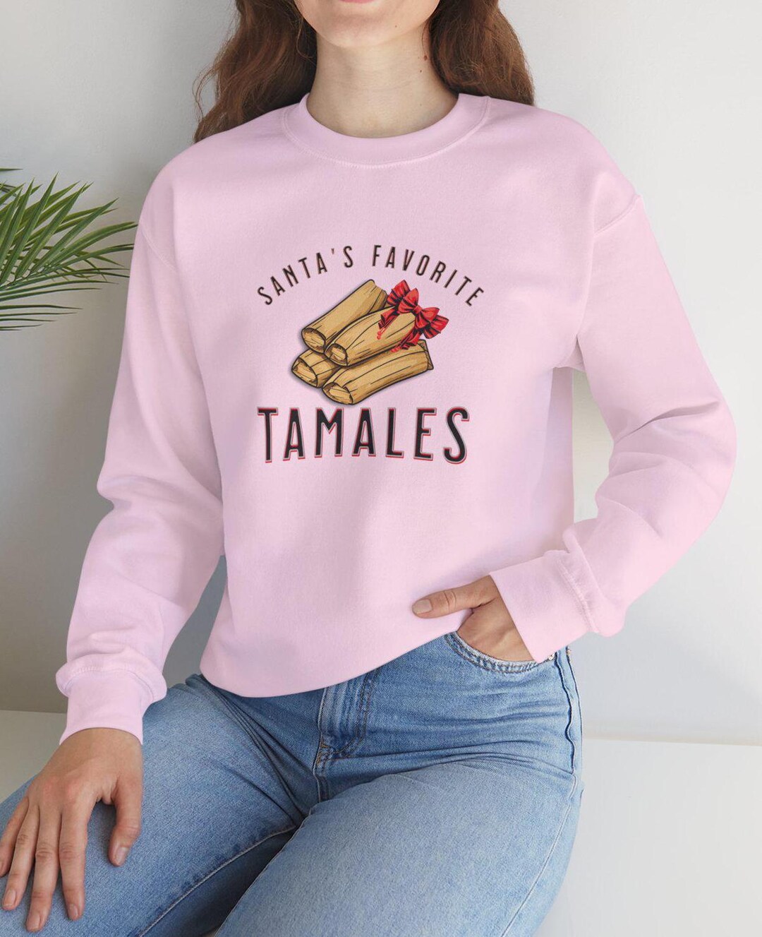 Feliz Navidad Sweater, Mexican Christmas Sweatshirt, Mexican Tamales ...