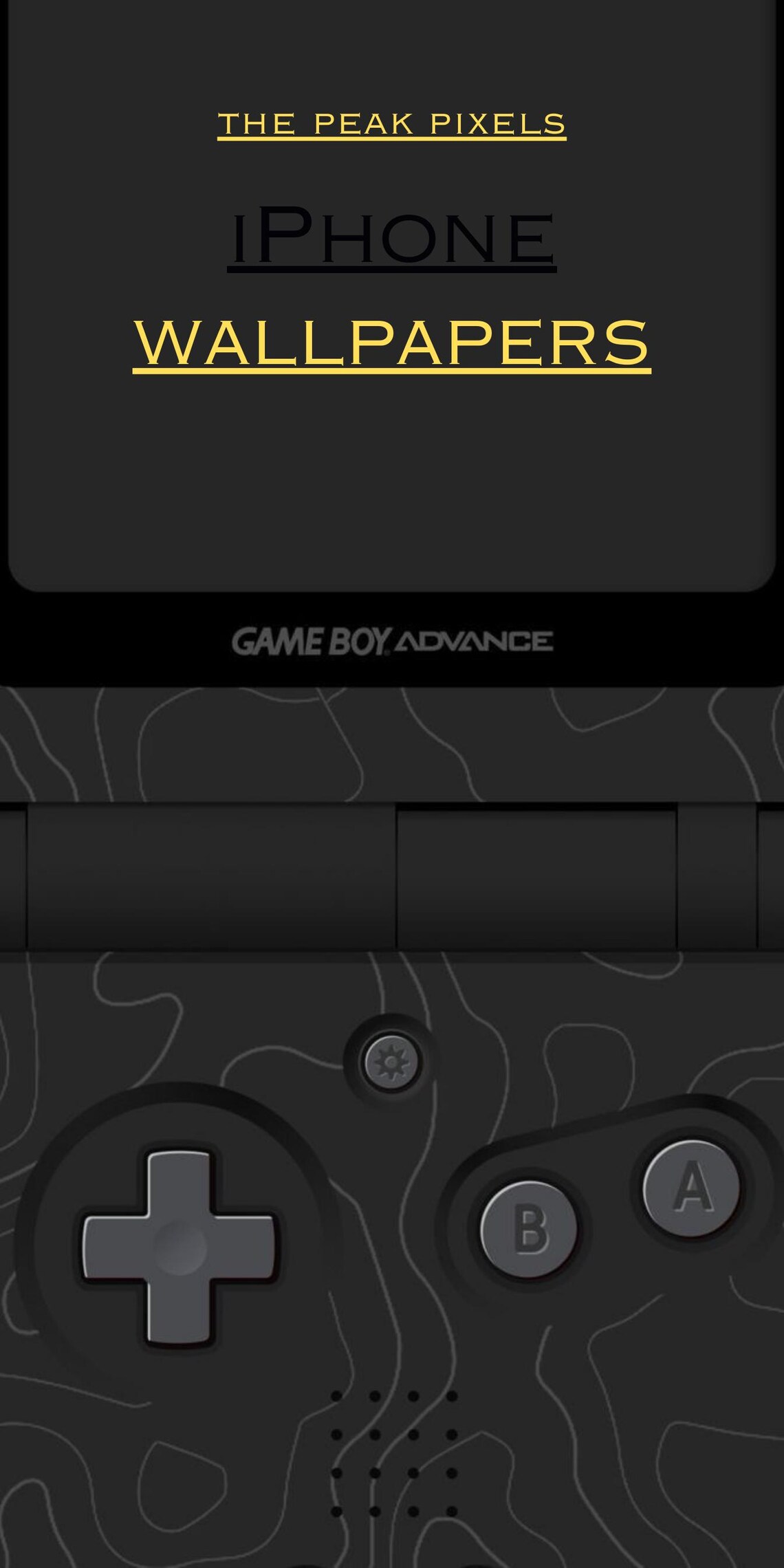 3 Black Gameboy Wallpapers - Etsy