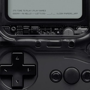 3 Black Gameboy Wallpapers - Etsy