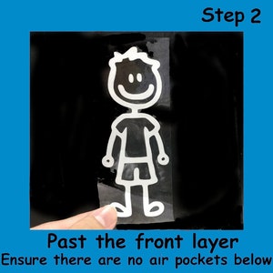 All 17 Custom Stick Figure Family Vinyl Die Cut Decal for Car Truck ...