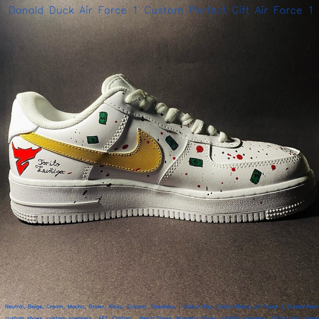 Donald Duck Air Force 1 Custom Perfect Gift Air Force 1 Custombuy Now ...